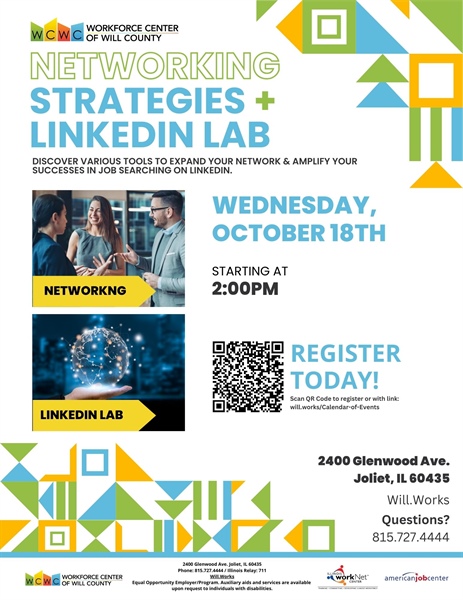 Networking Strategies + LinkedIn Lab Workshop